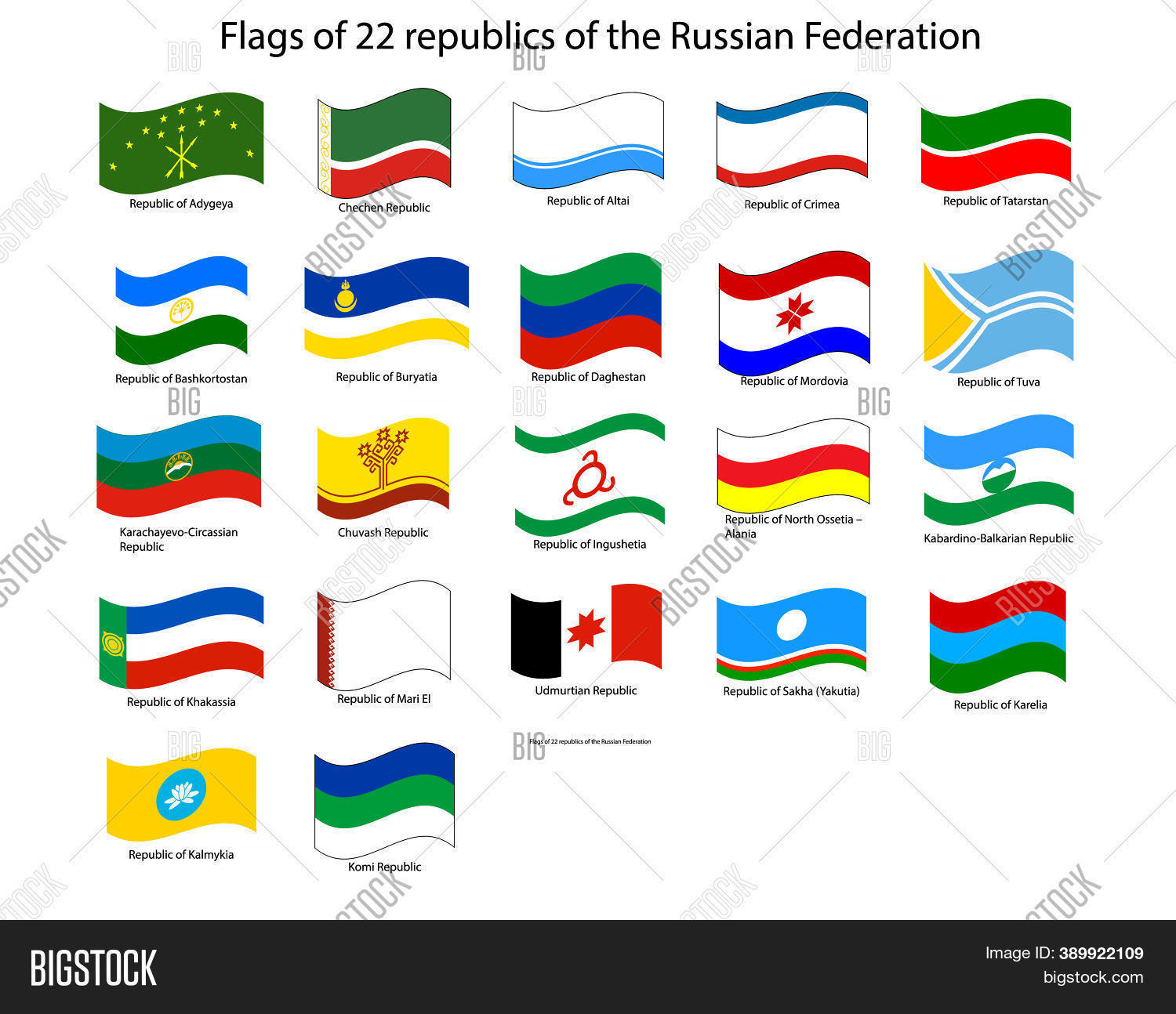 Set Flags Republic Image & Photo (Free Trial) | Bigstock