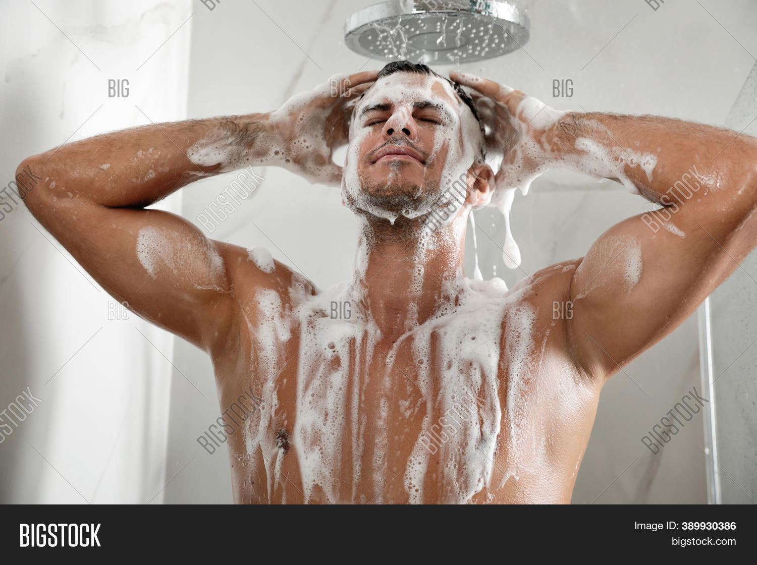 Handsome Man Washing Image & Photo (Free Trial) | Bigstock