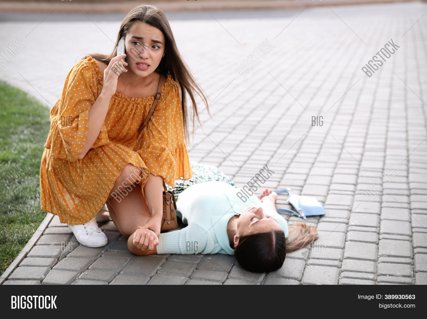 Woman Calling Image & Photo (Free Trial) | Bigstock