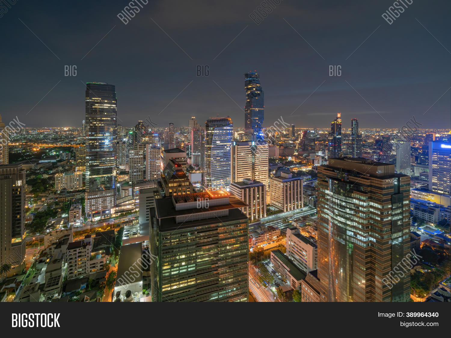 Aerial View Bangkok Image & Photo (Free Trial) | Bigstock