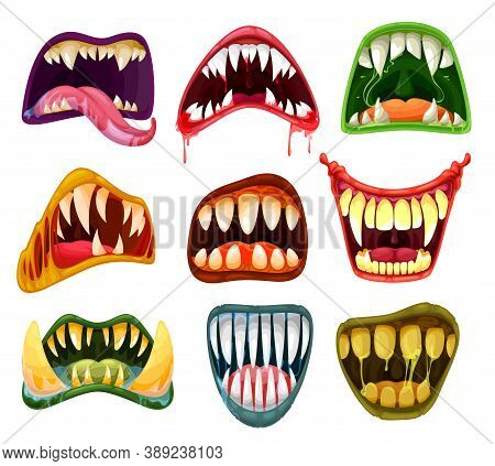 Devil Teeth Vector