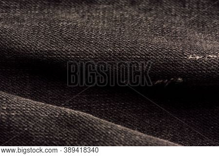 Black Denim Fabric Image & Photo (Free Trial) | Bigstock
