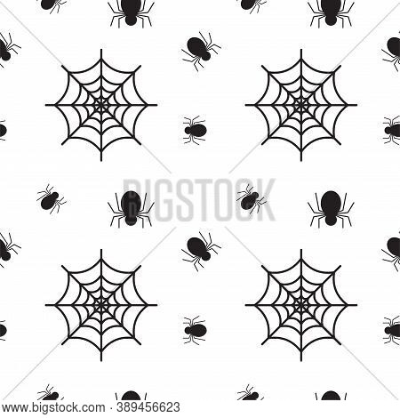 Black Spider Cobweb Vector & Photo (Free Trial) | Bigstock