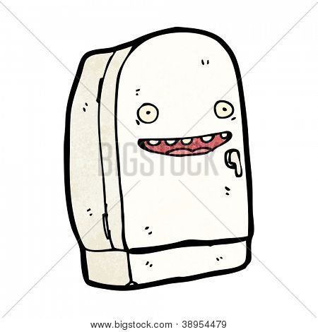 Happy Fridge Cartoon Vector & Photo (Free Trial) | Bigstock