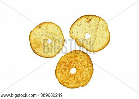 Round Toasts White Image & Photo (Free Trial) | Bigstock