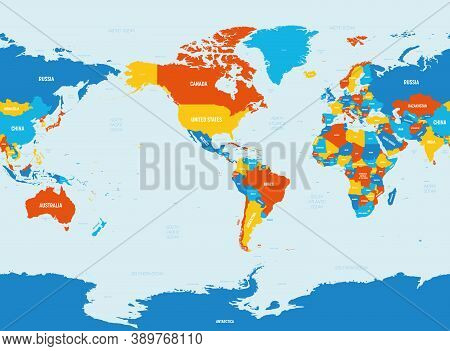 World Map - America Vector & Photo (Free Trial) | Bigstock