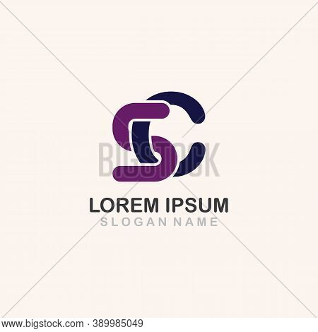 Initial Sc, Cs Logo Vector & Photo (Free Trial) | Bigstock
