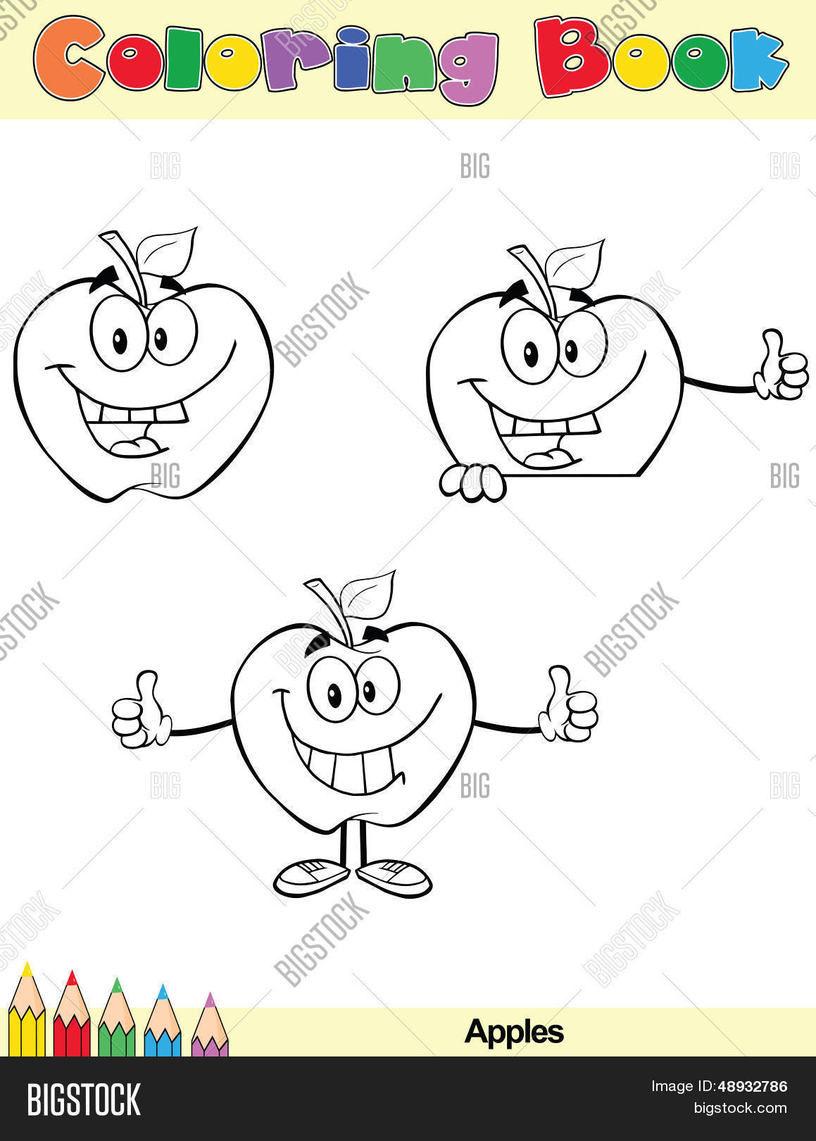 Coloring Book Page Image & Photo (Free Trial) | Bigstock