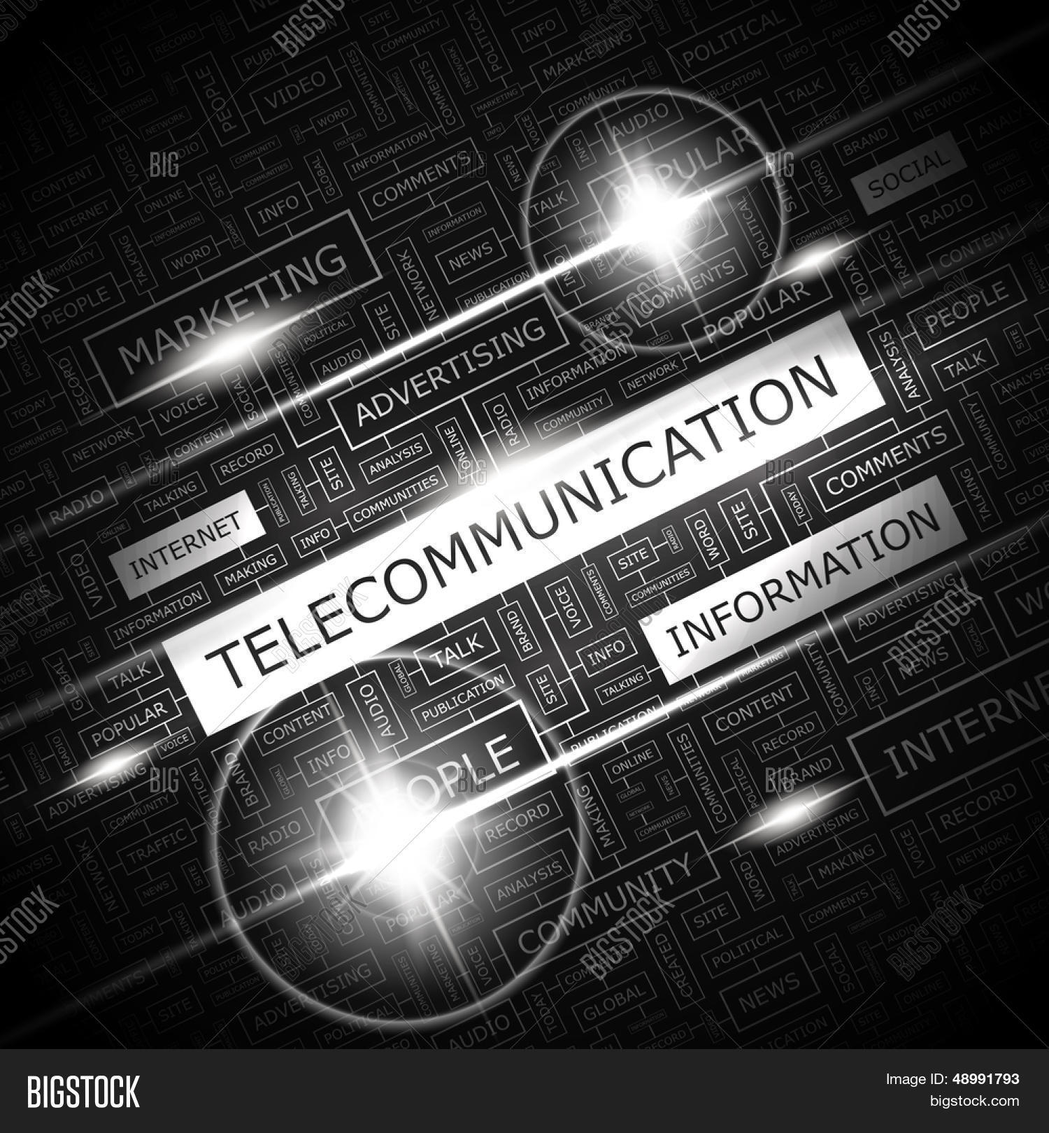 TELECOMMUNICATION. Vector & Photo (Free Trial) | Bigstock
