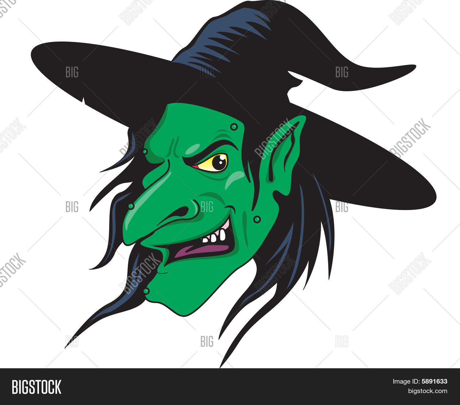 Wicked Witch Vector & Photo (Free Trial) | Bigstock