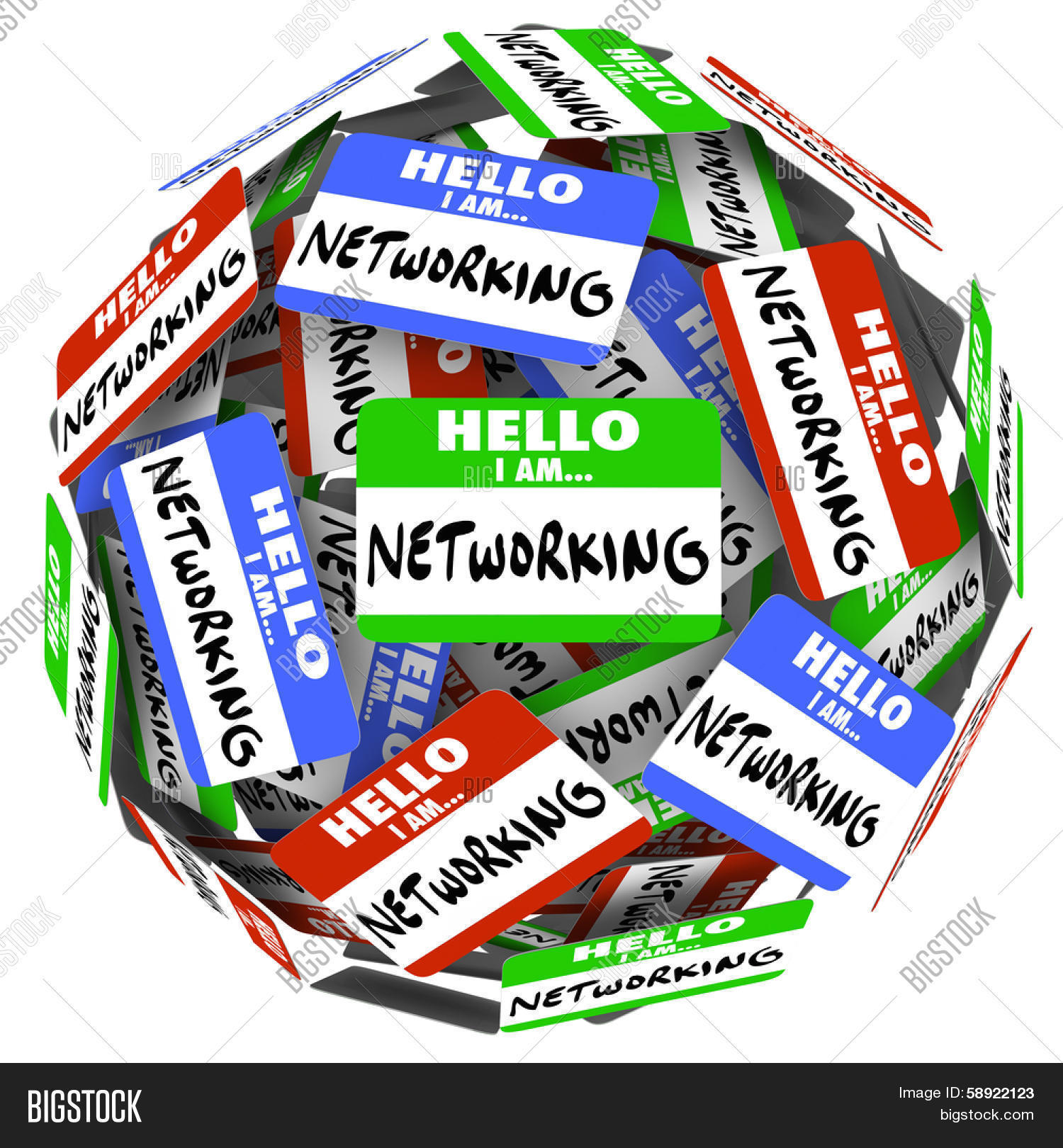 Hello Networking Name Image & Photo (Free Trial) | Bigstock