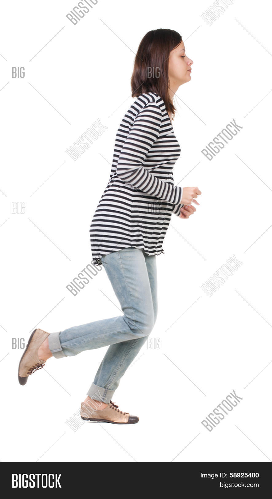 Back View Running Image & Photo (Free Trial) | Bigstock