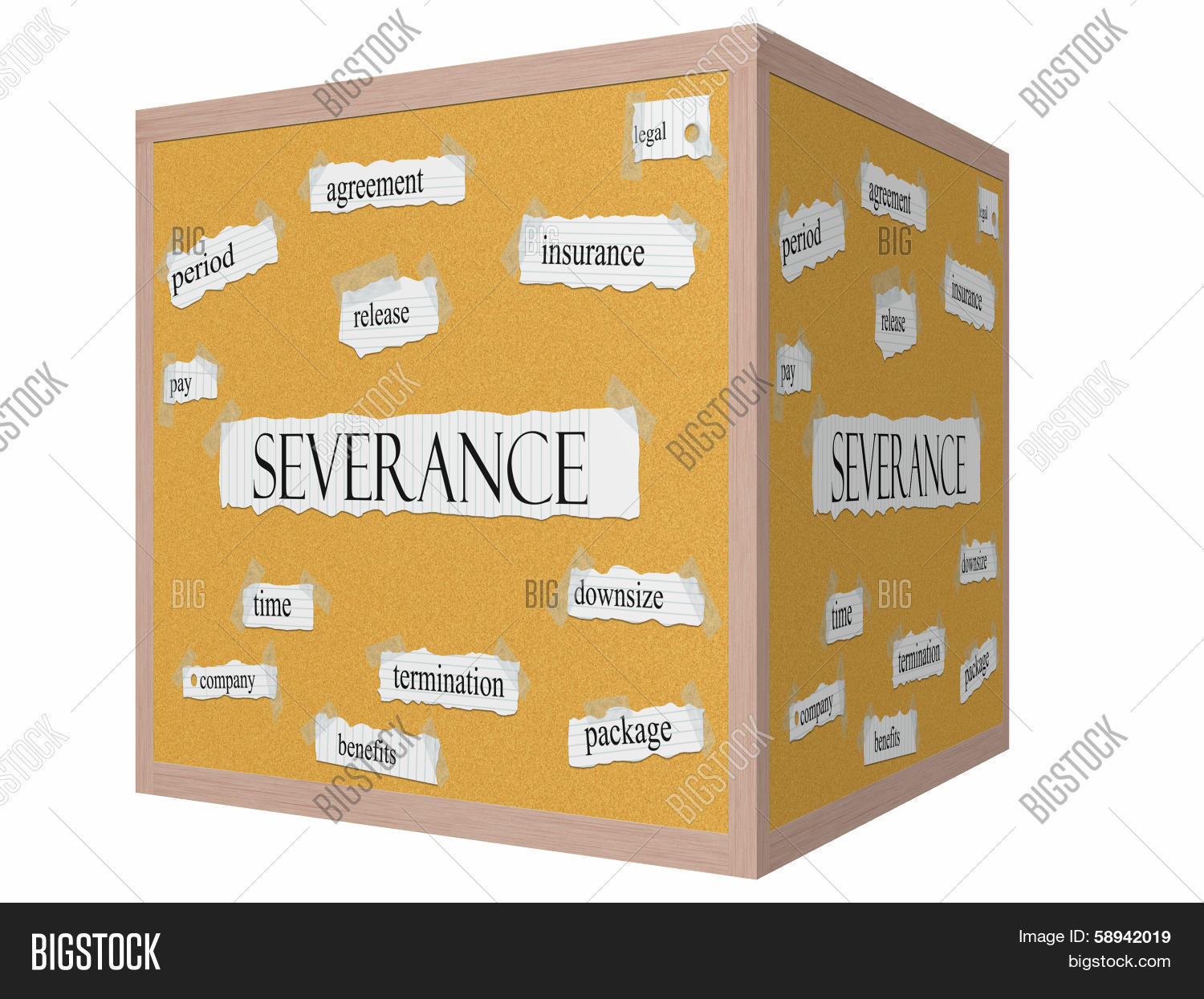 Severance 3D Cube Image & Photo (Free Trial) | Bigstock