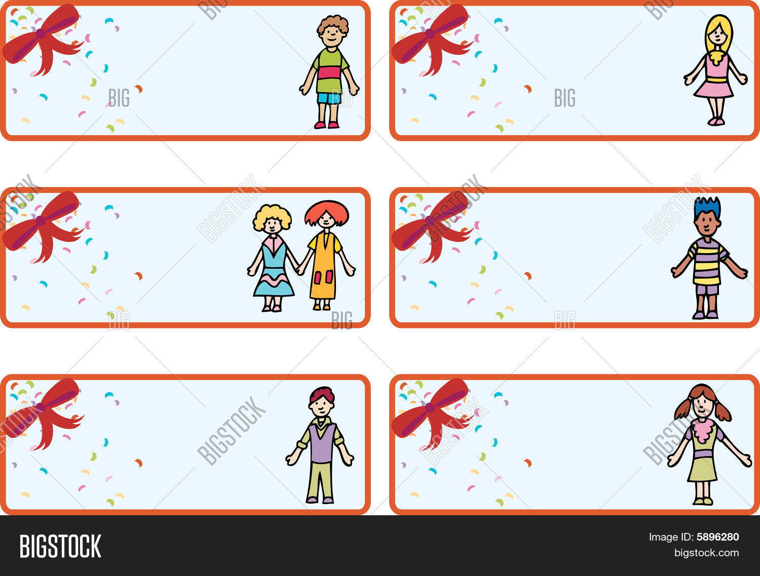 Kid Label Vector & Photo (Free Trial) | Bigstock
