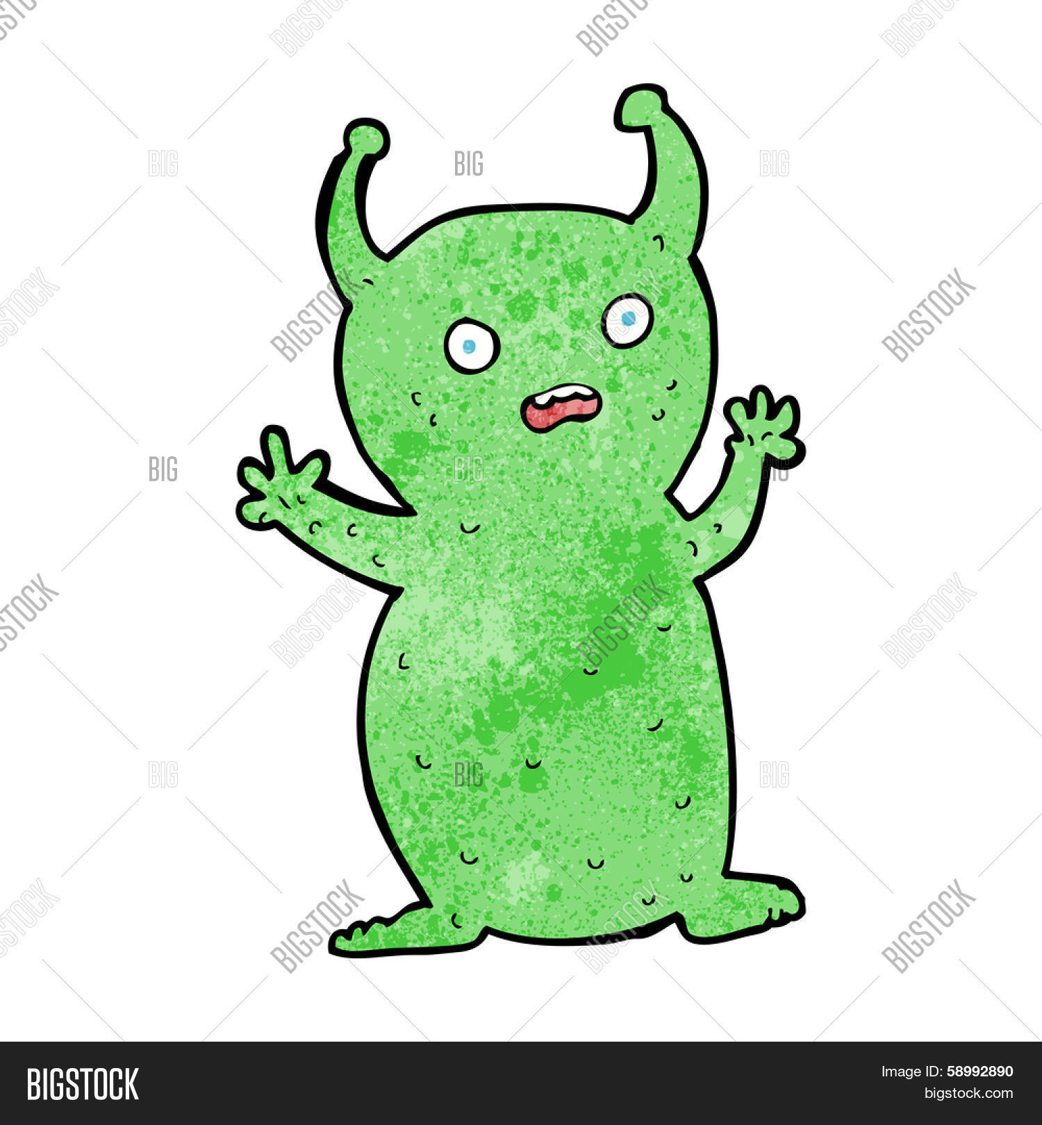 Cartoon Funny Little Vector & Photo (Free Trial) | Bigstock