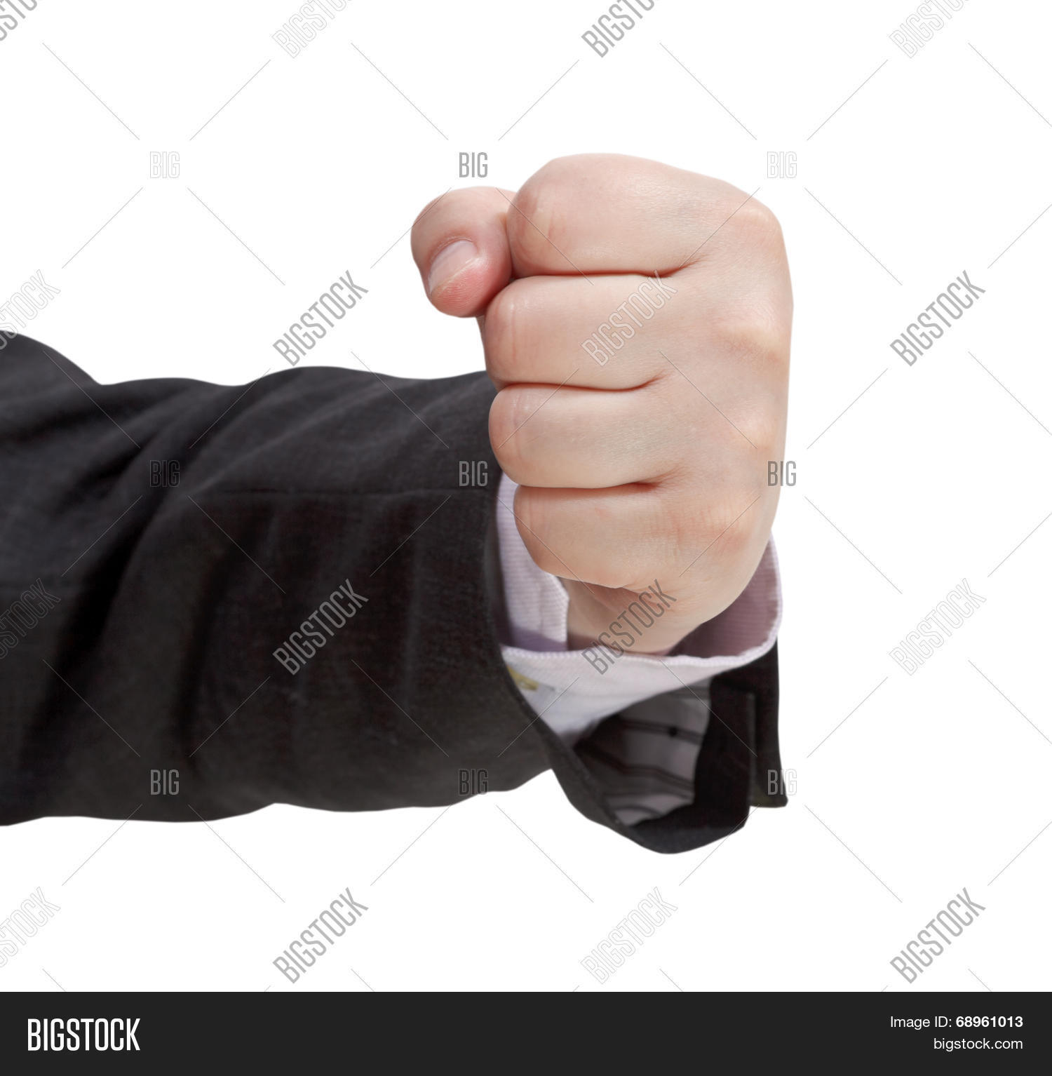 Front View Clenched Image & Photo (Free Trial) | Bigstock