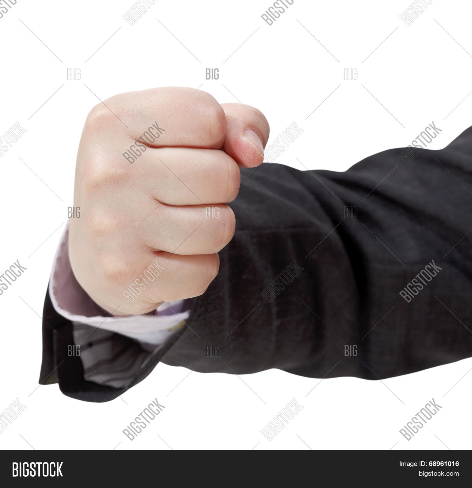 Front View Fist - Hand Image & Photo (Free Trial) | Bigstock