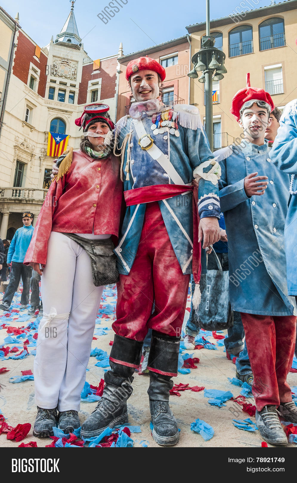 Flour War Berga, Spain Image & Photo (Free Trial) | Bigstock