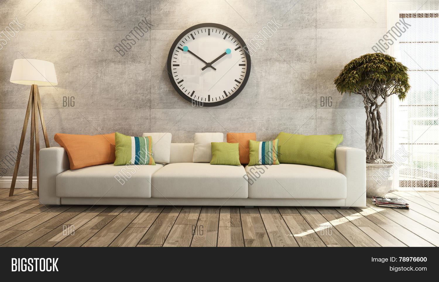 Living Room Big Watch Image & Photo (Free Trial) | Bigstock