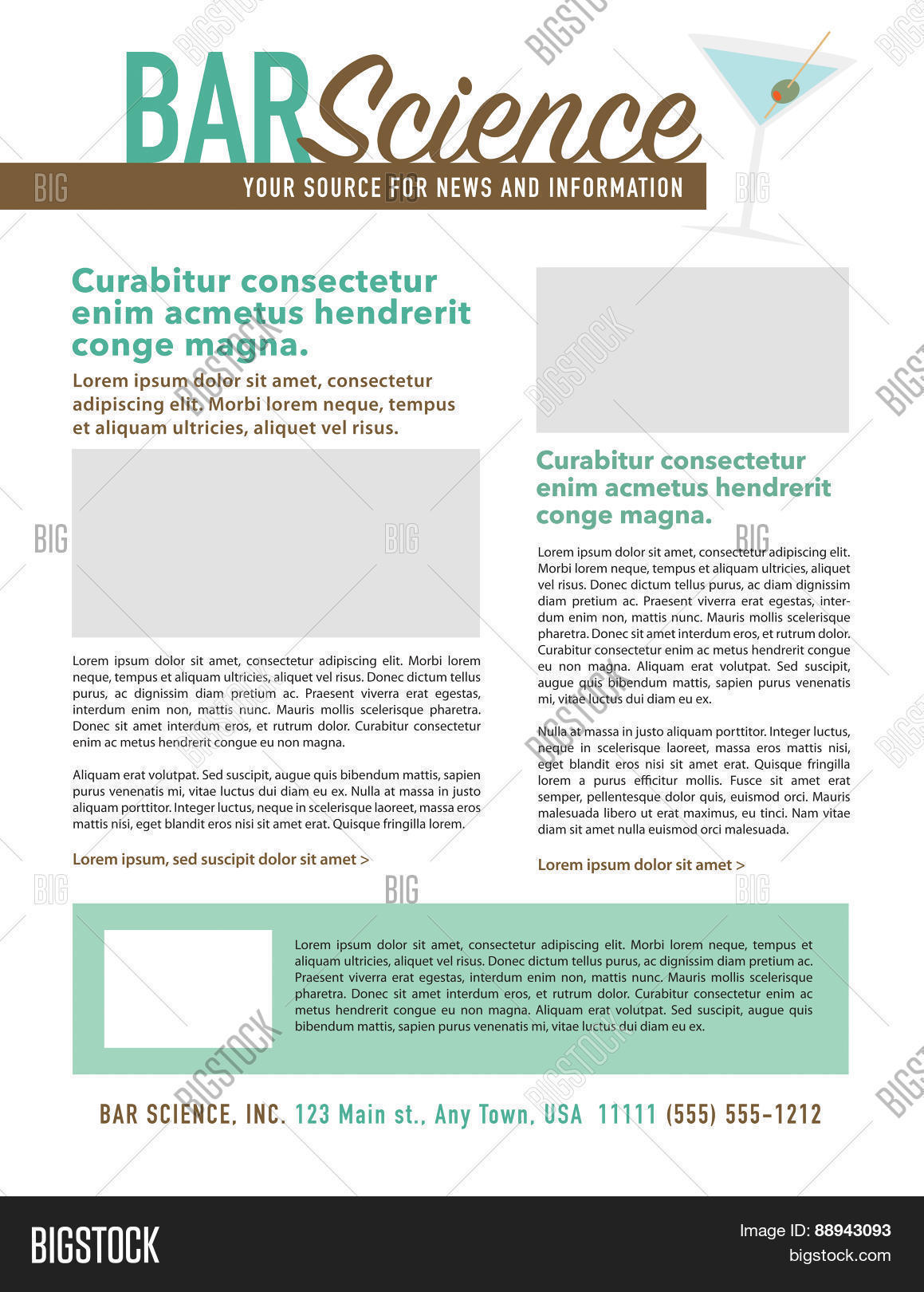 Bar Science Page Vector & Photo (Free Trial) | Bigstock