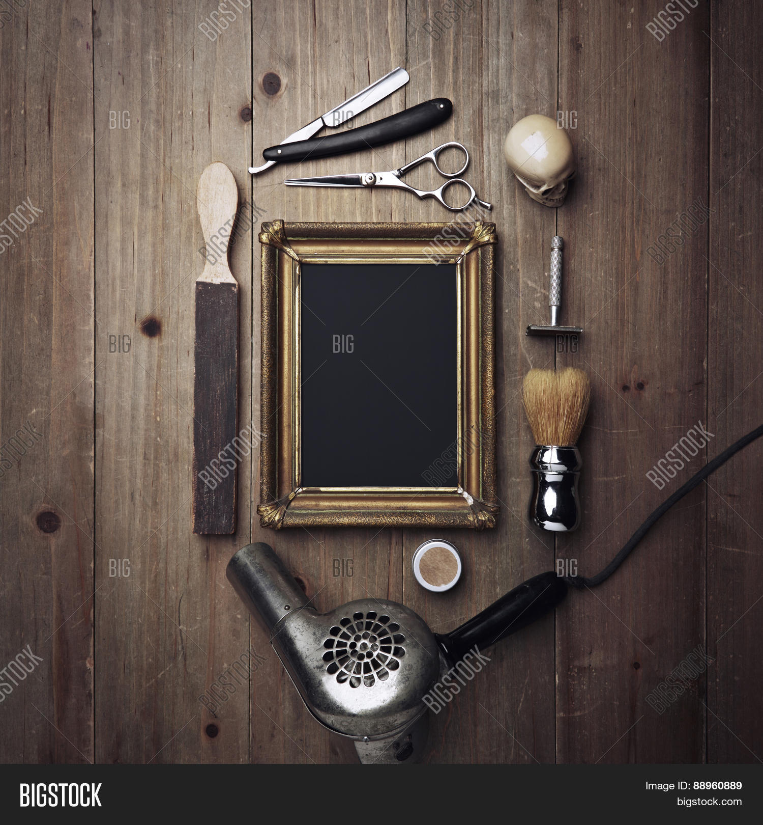 Vintage Barber Tools Image & Photo (Free Trial) | Bigstock