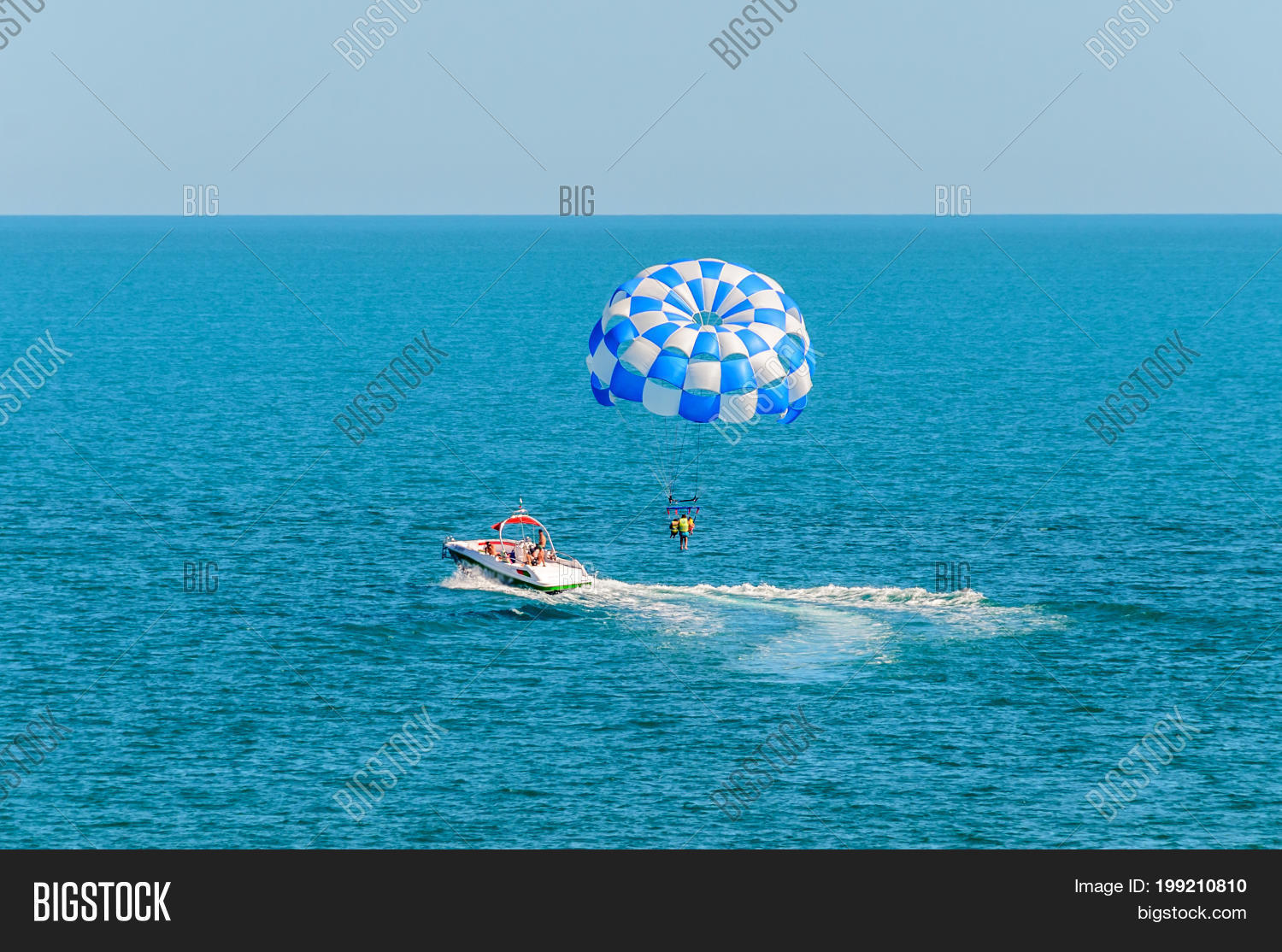 Blue Parasail Wing Image & Photo (Free Trial) | Bigstock