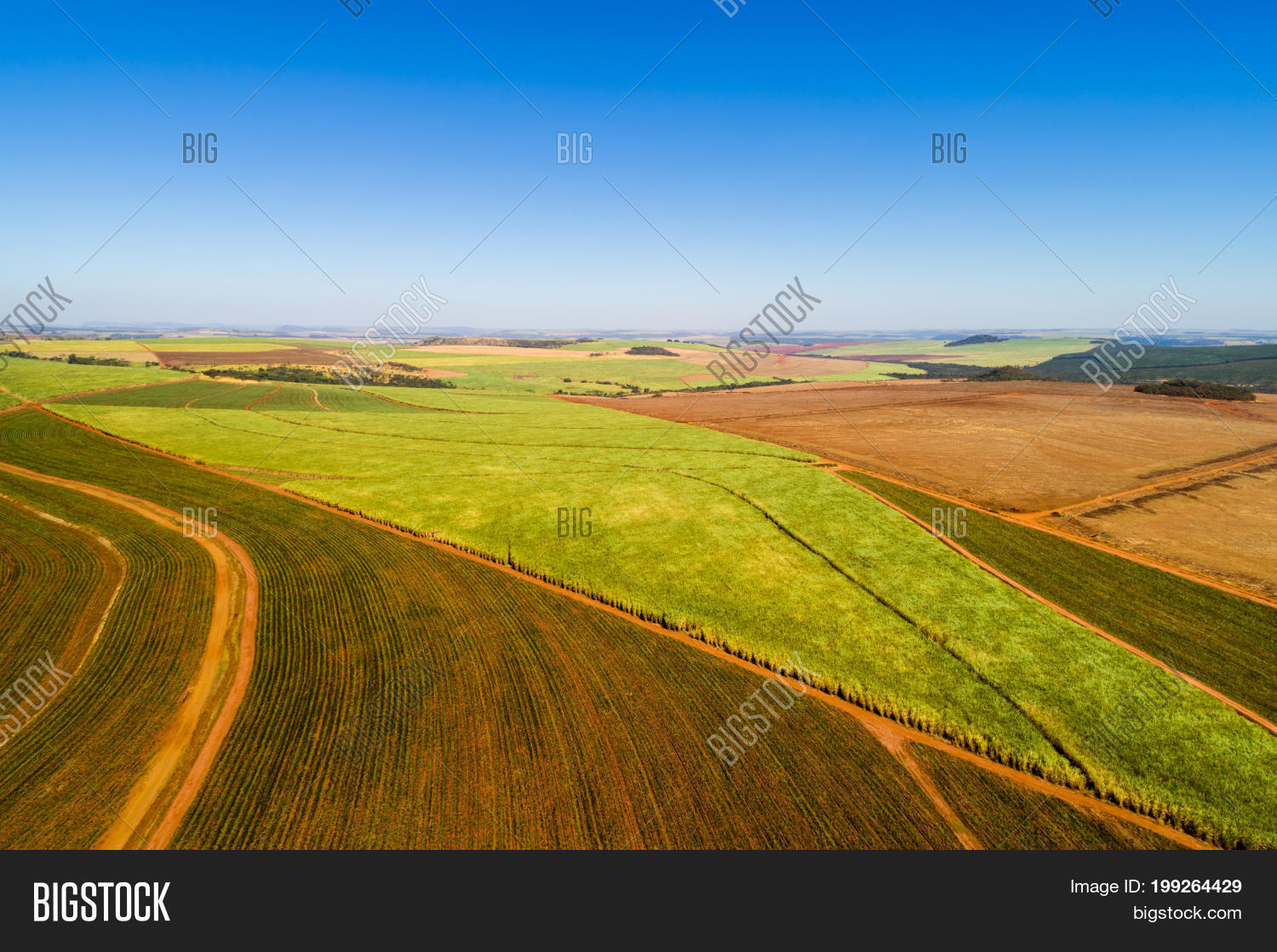 Aerial View Rural Area Image & Photo (Free Trial) | Bigstock