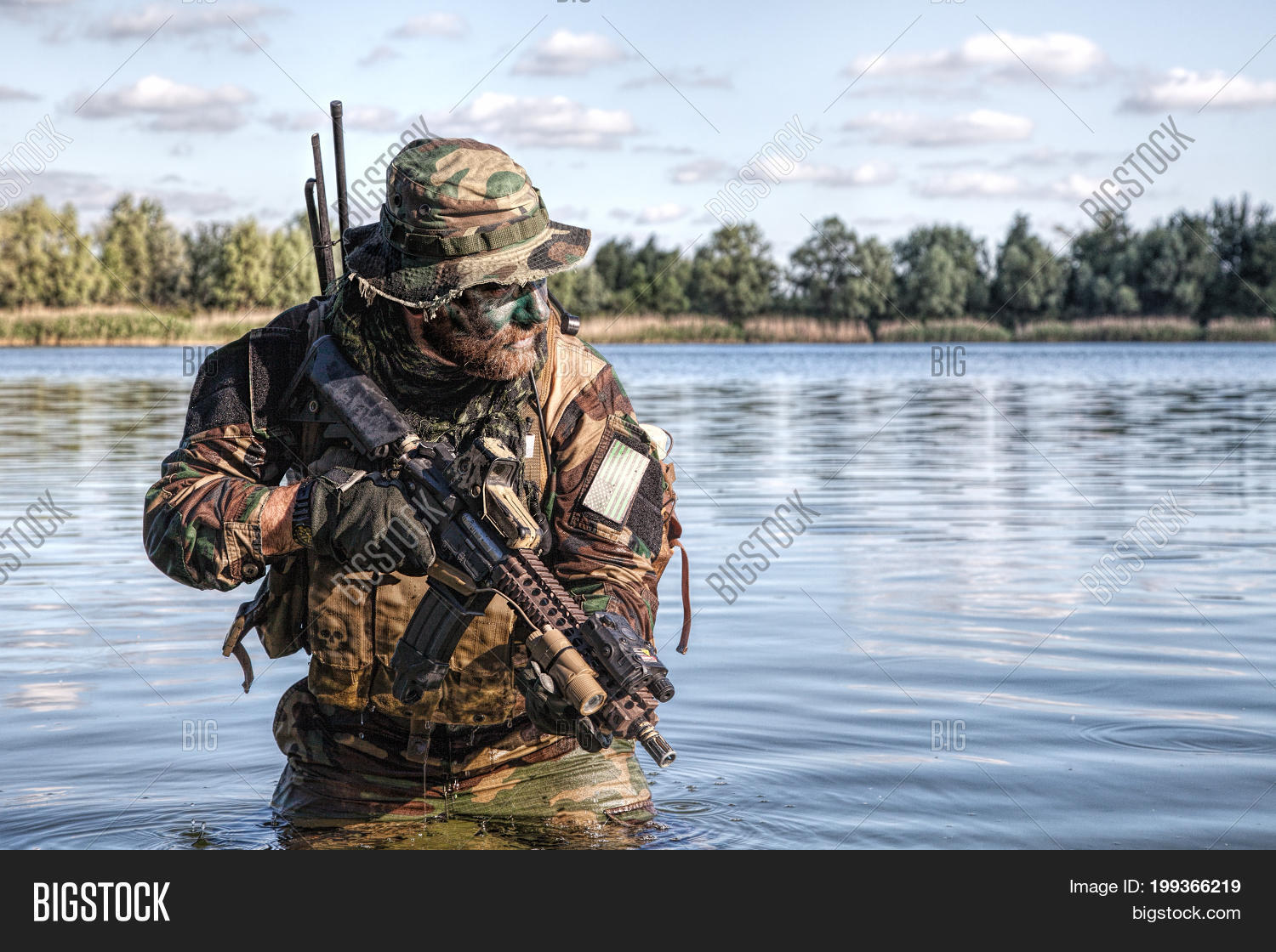 Bearded Soldier Image & Photo (Free Trial) | Bigstock