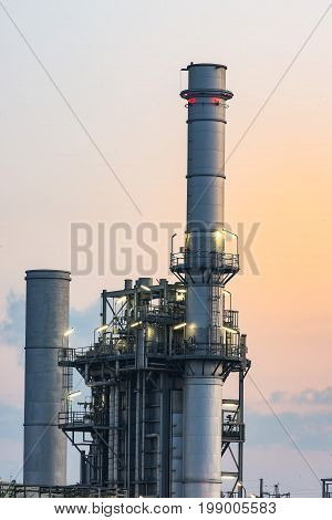 Oil Refinery Towers Image & Photo (Free Trial) | Bigstock