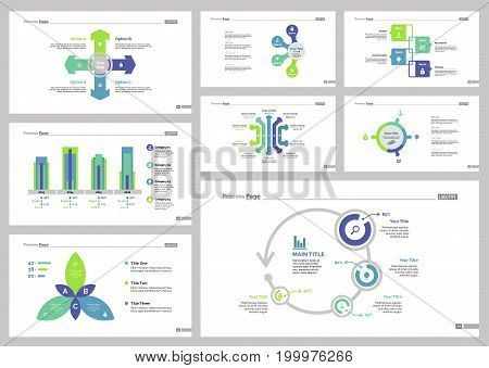 Infographic design set can be used for workflow layout, diagram, annual ...