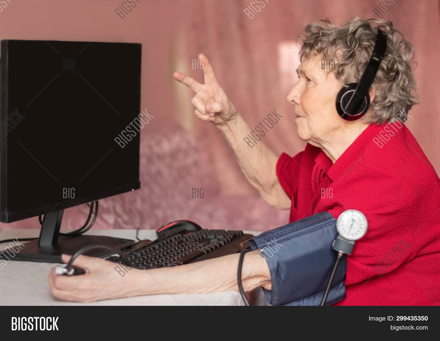 Granny Computer Image & Photo (Free Trial) | Bigstock