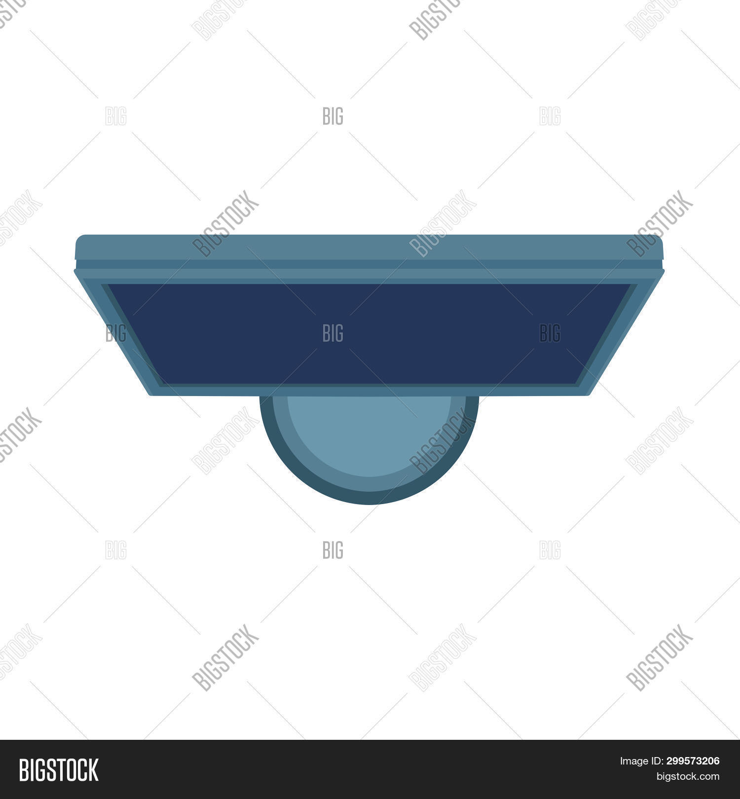 Computer Monitor Top View