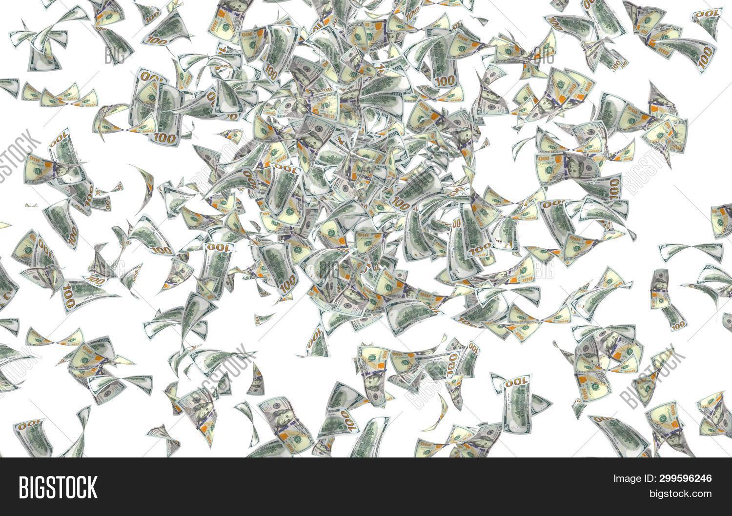 Flying Dollars Image & Photo (Free Trial) | Bigstock