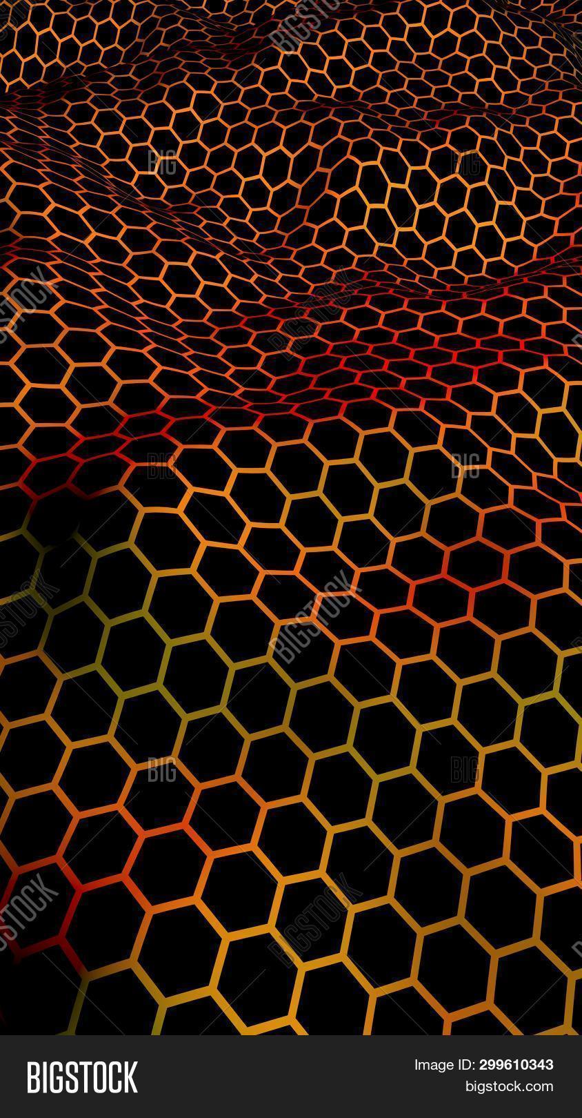Honeycomb Wave Effect Image & Photo (Free Trial) | Bigstock
