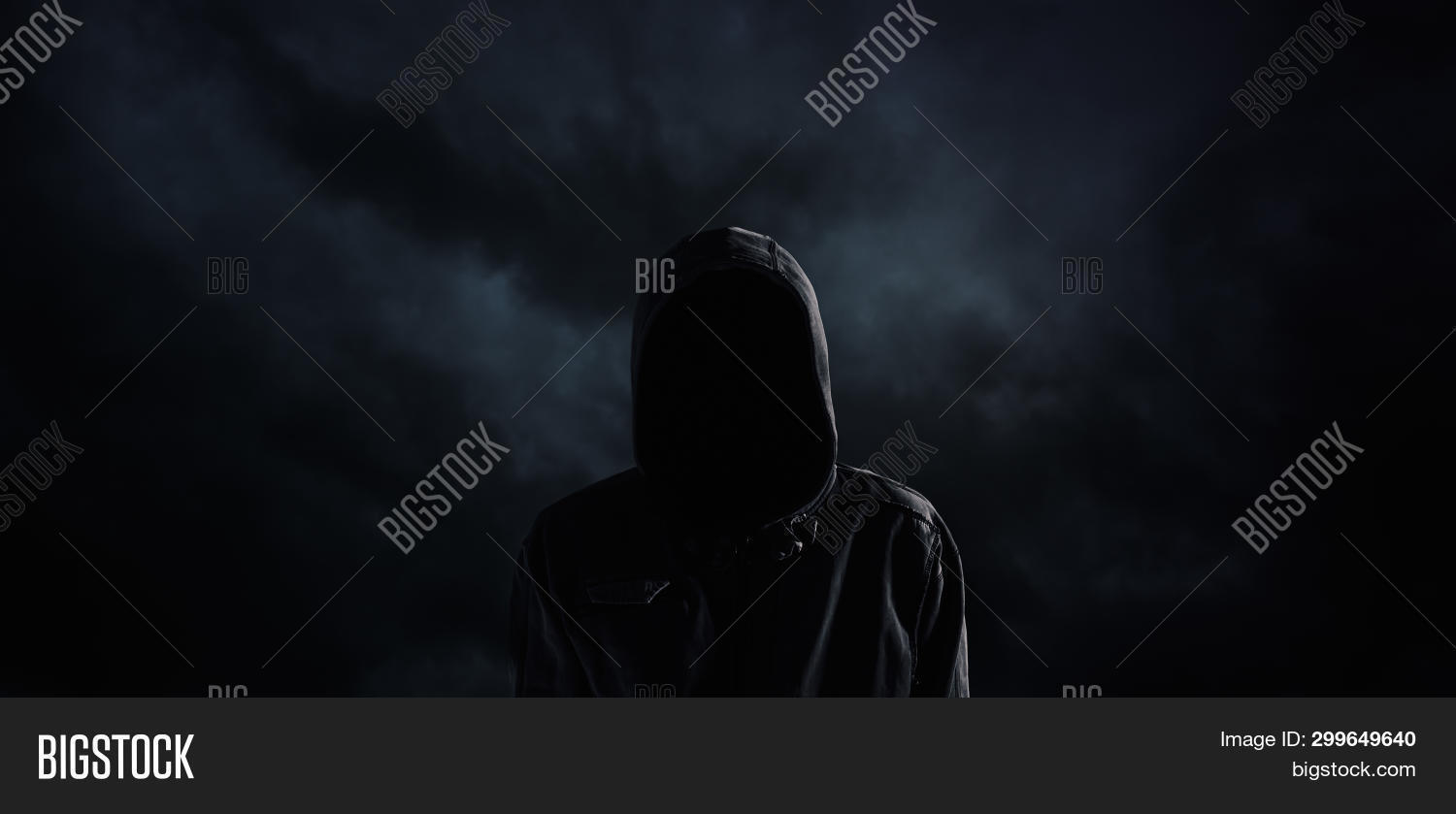 Spooky Hooded Person Image & Photo (Free Trial) | Bigstock