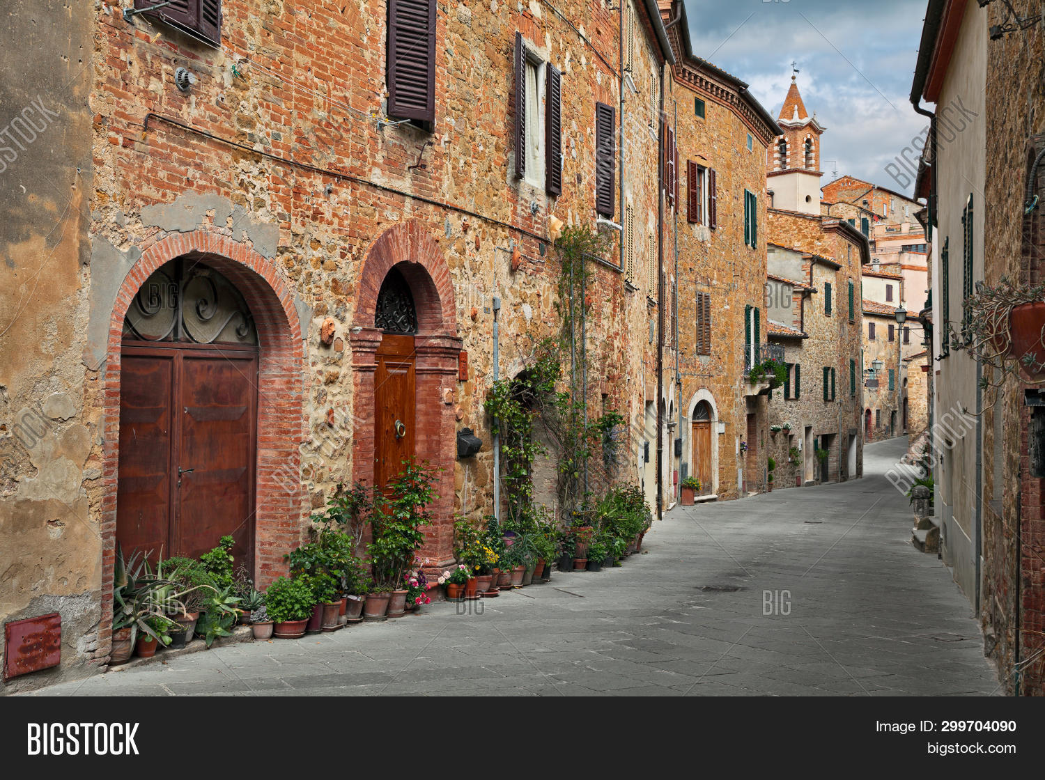 Montisi, Montalcino, Image & Photo (Free Trial) | Bigstock