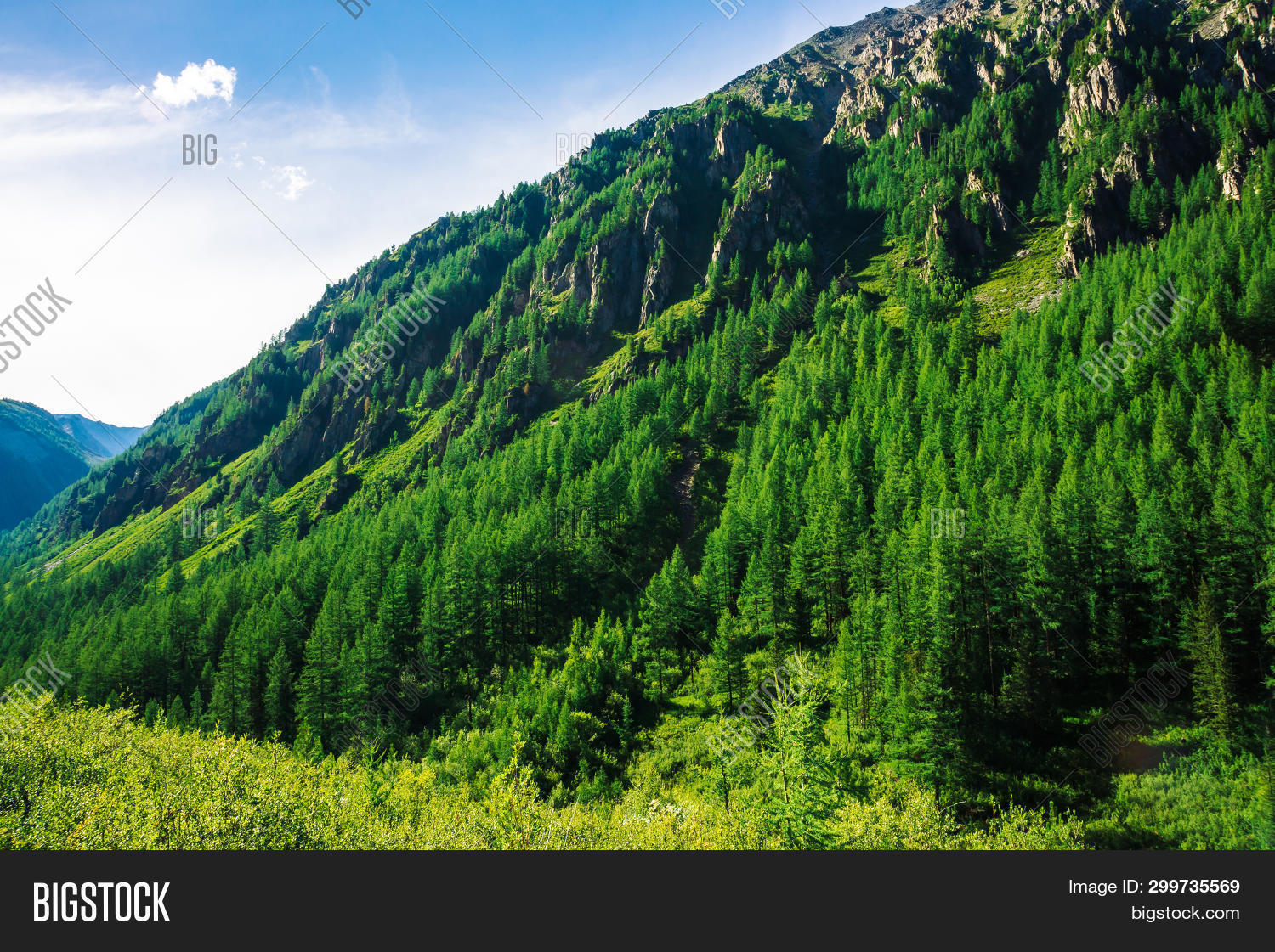 Giant Mountain Slope Image & Photo (Free Trial) | Bigstock