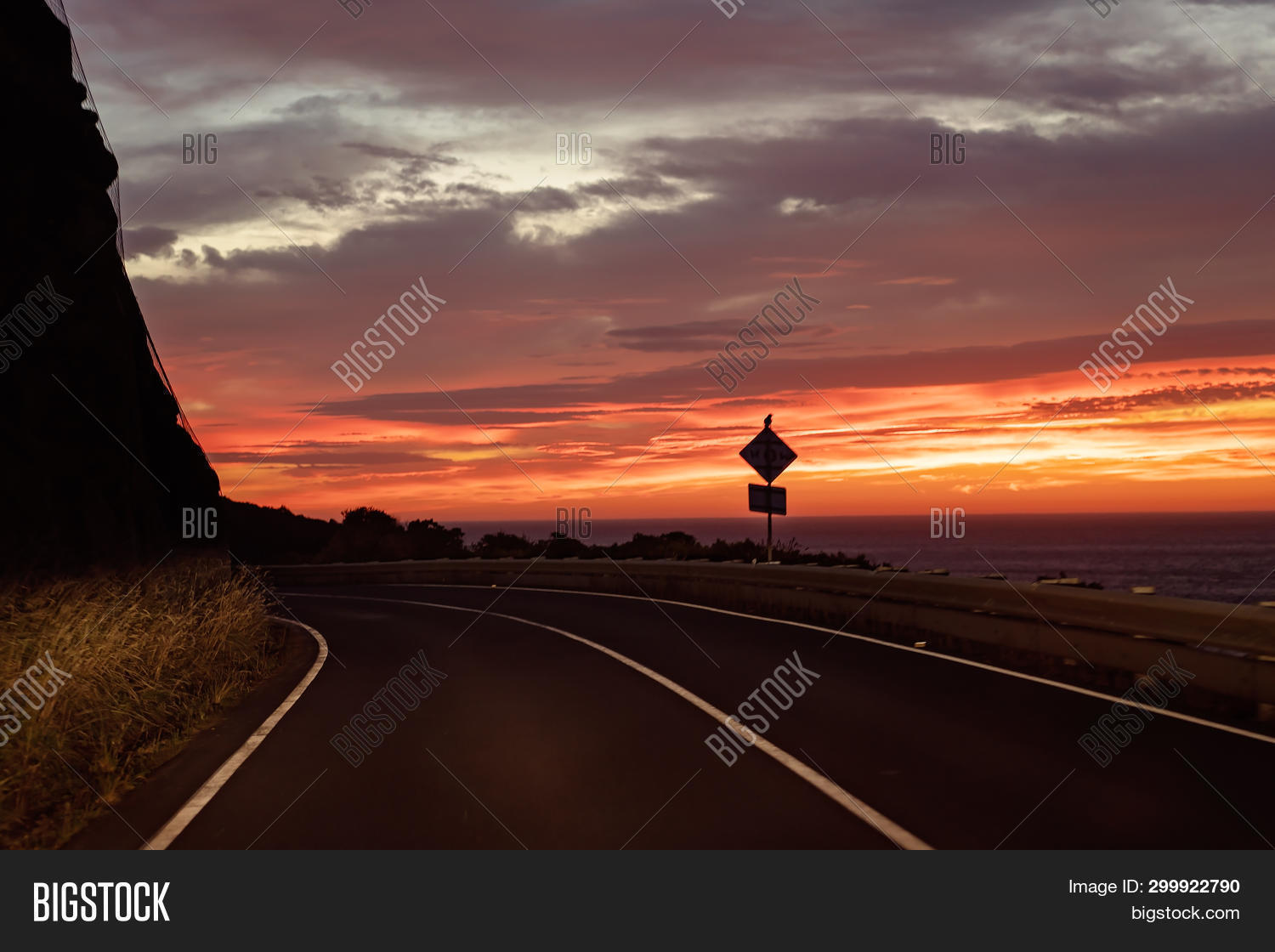 Sun Rising Dawn Fiery Image & Photo (Free Trial) | Bigstock