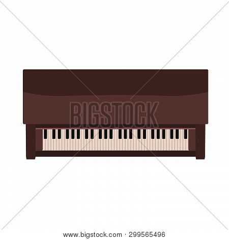 Brown Piano Top View Vector & Photo (Free Trial) | Bigstock