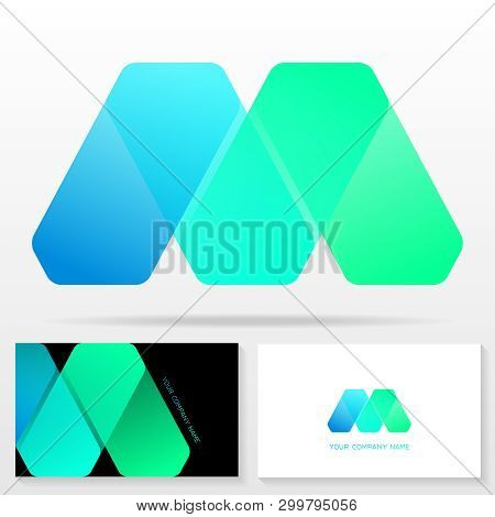 Letter M Logo Design Vector & Photo (Free Trial) | Bigstock