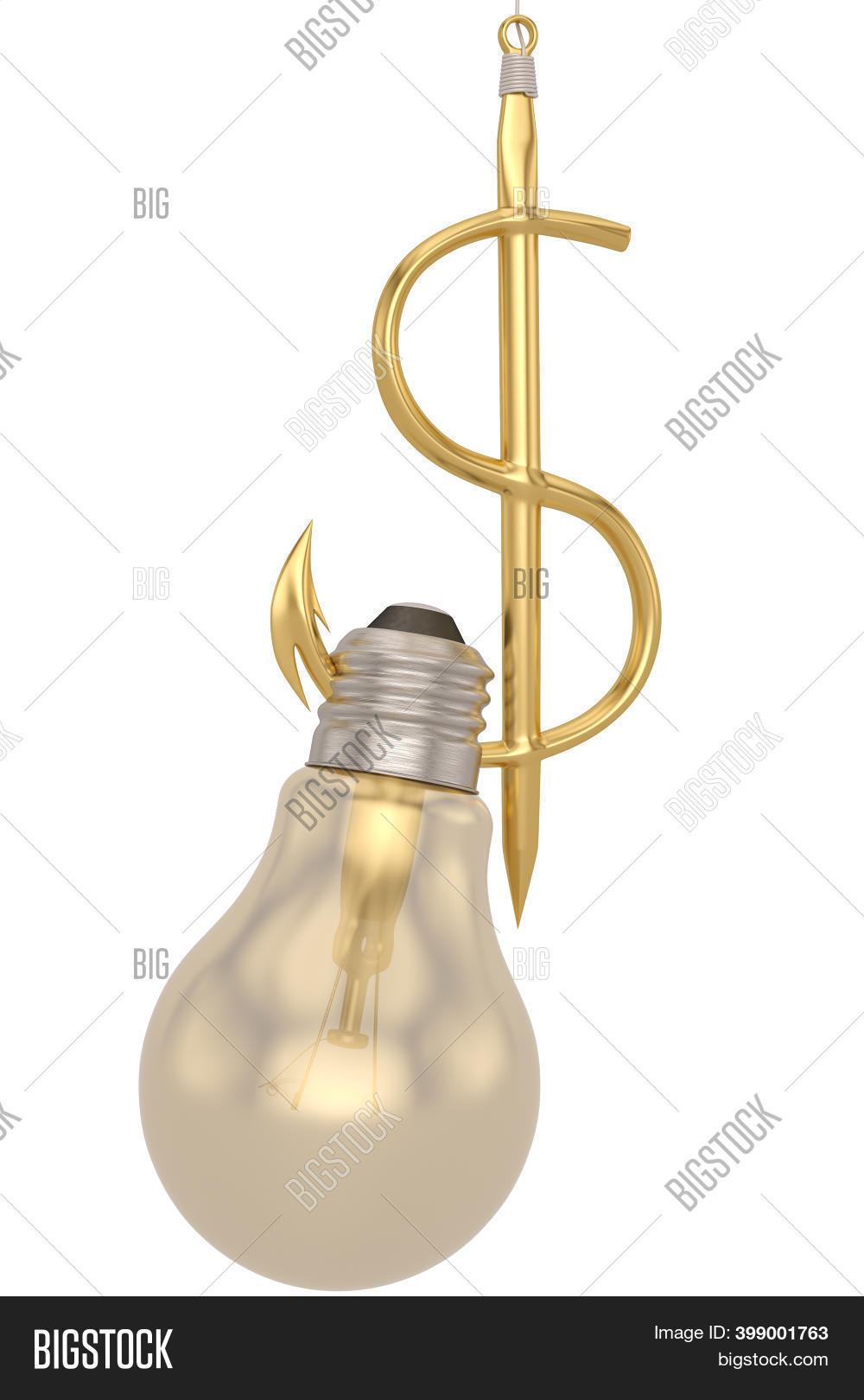 Light Bulb Dollar Sign Image & Photo (Free Trial) | Bigstock
