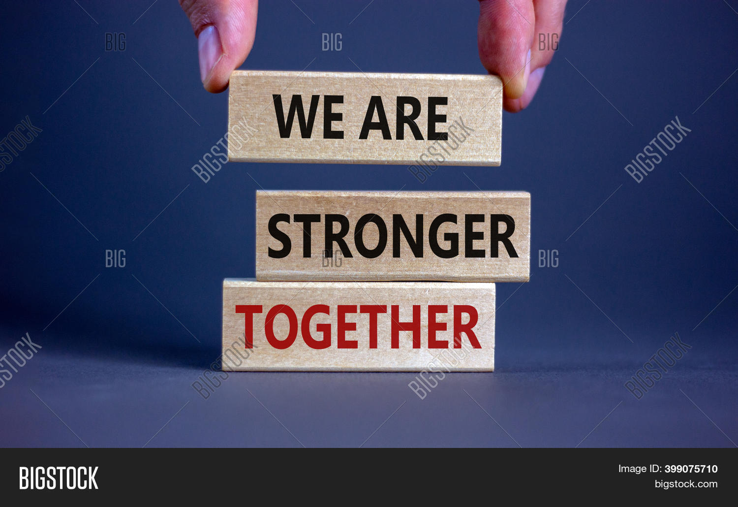 We Stronger Together Image & Photo (Free Trial) | Bigstock