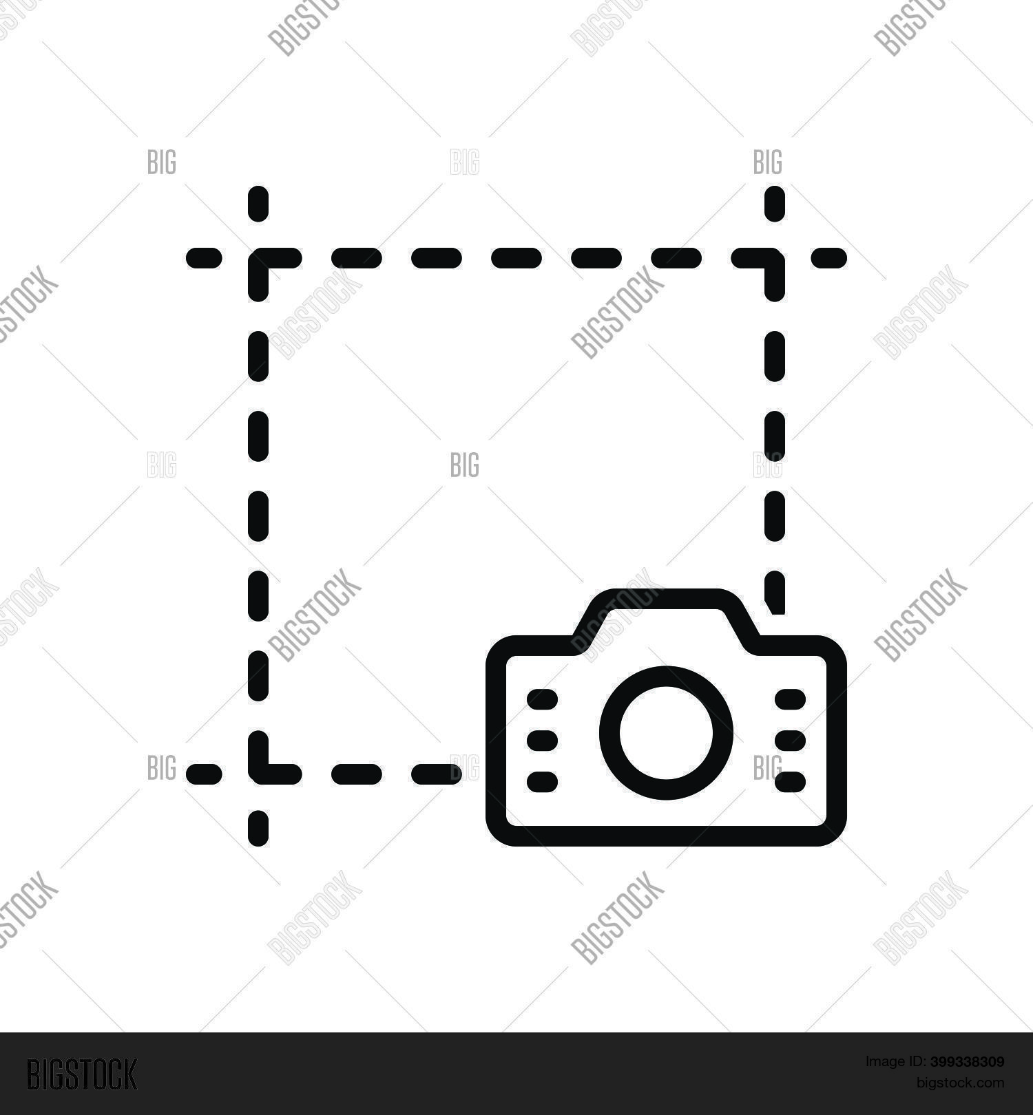Black Line Icon Vector & Photo (Free Trial) | Bigstock