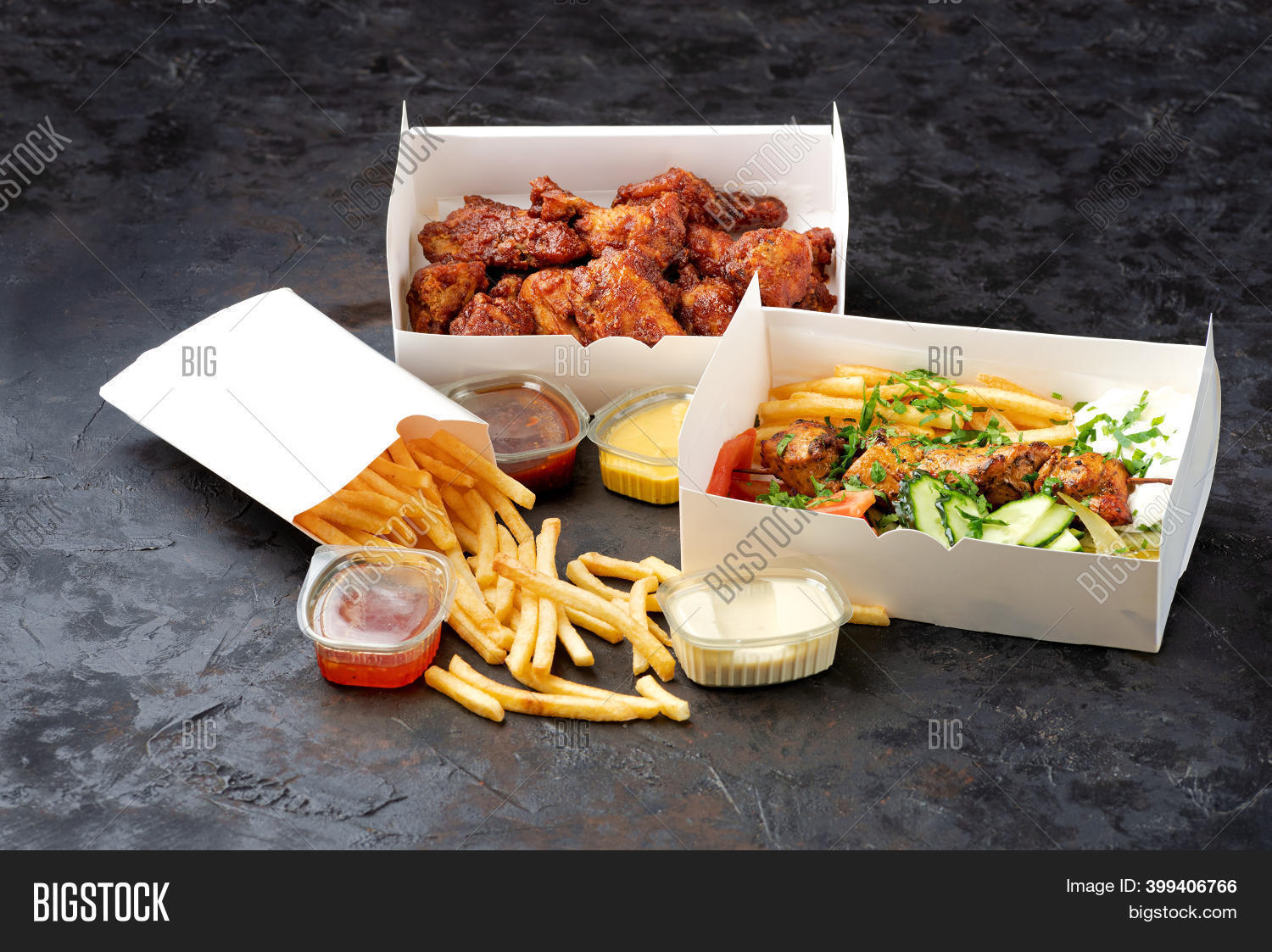 Fast Food - Box Crispy Image & Photo (Free Trial) | Bigstock