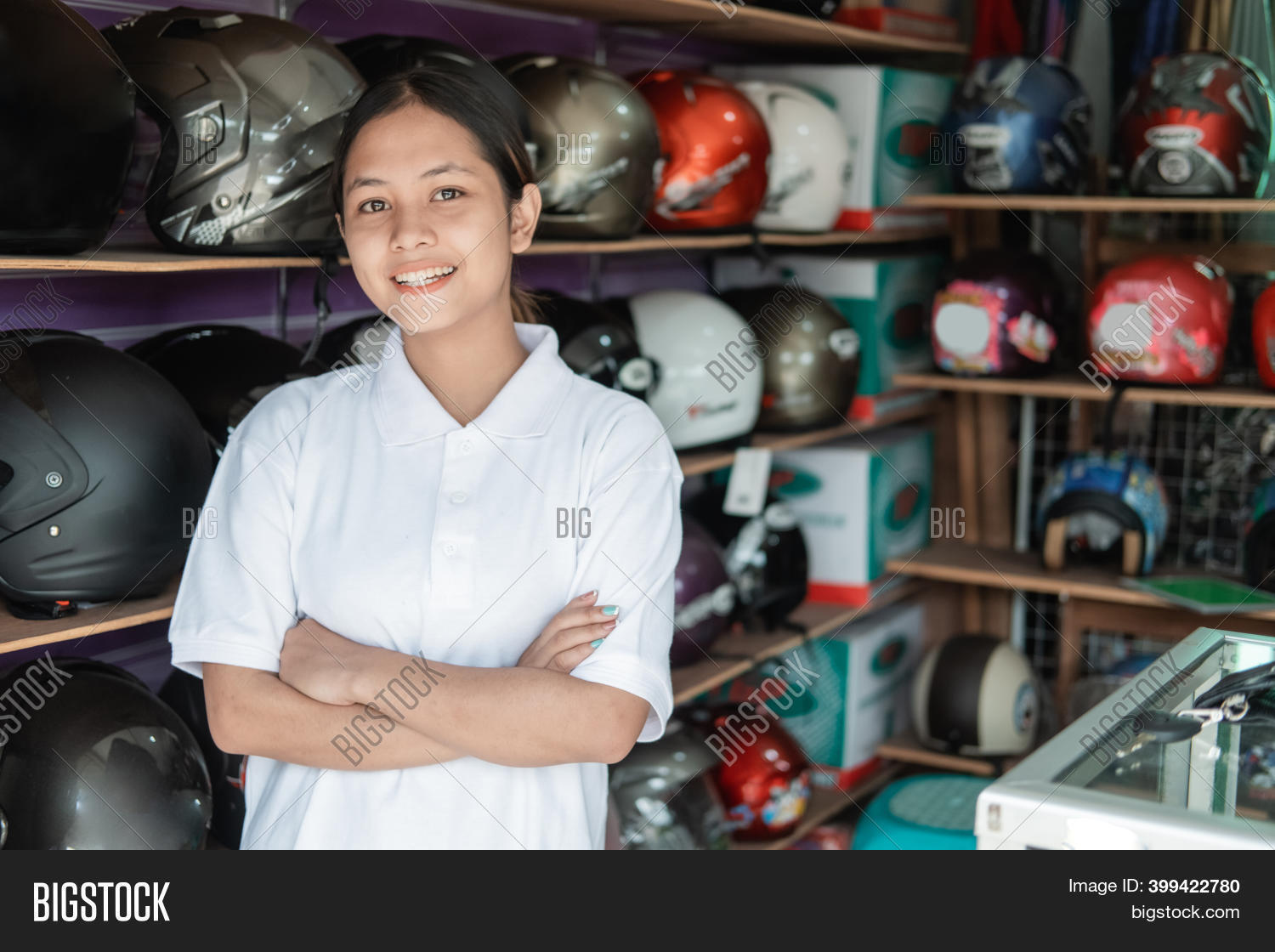 Female Shop Assistants Image & Photo (Free Trial) | Bigstock