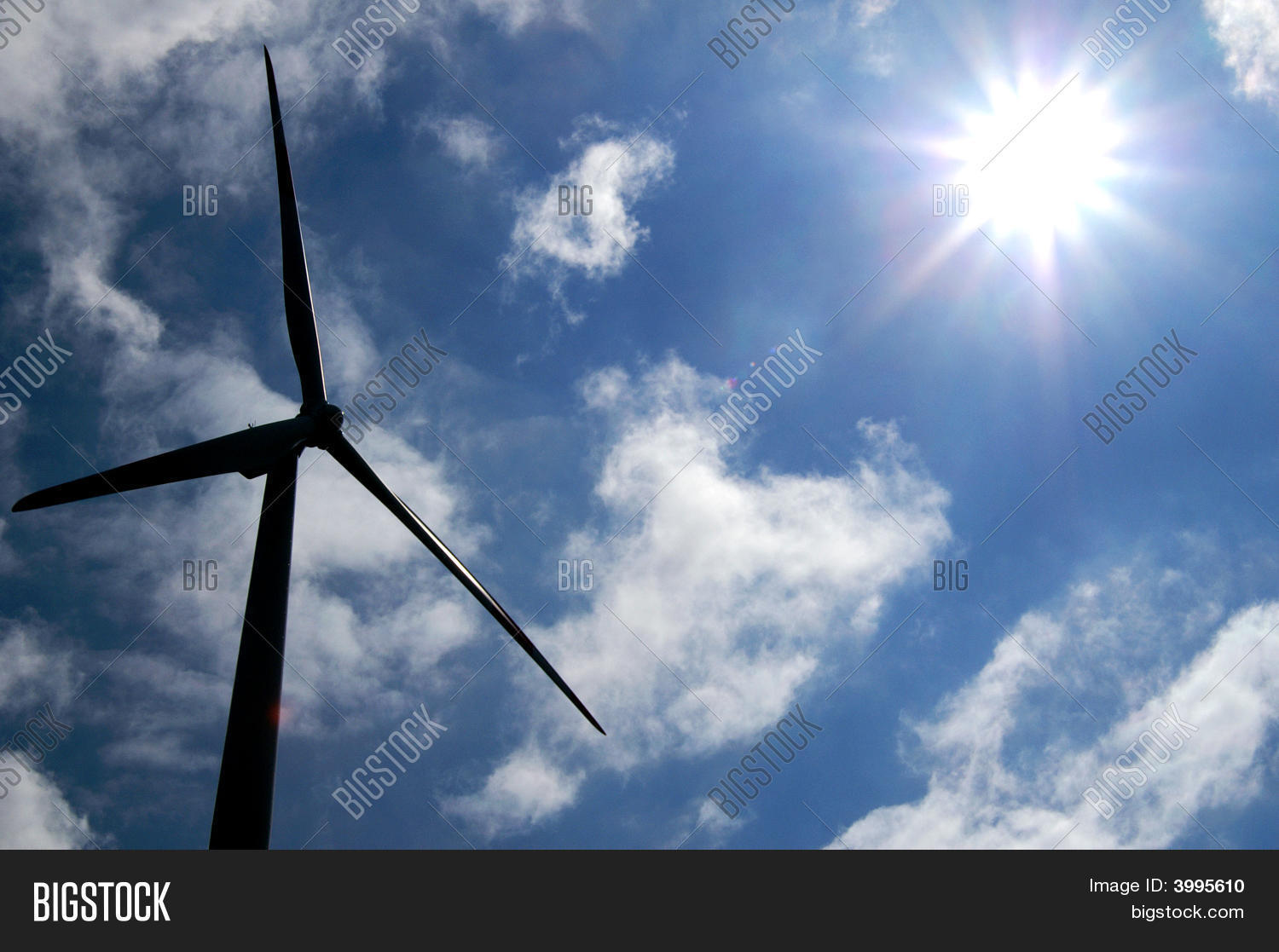 Sun-Energy Wind-Energy Image & Photo (Free Trial) | Bigstock