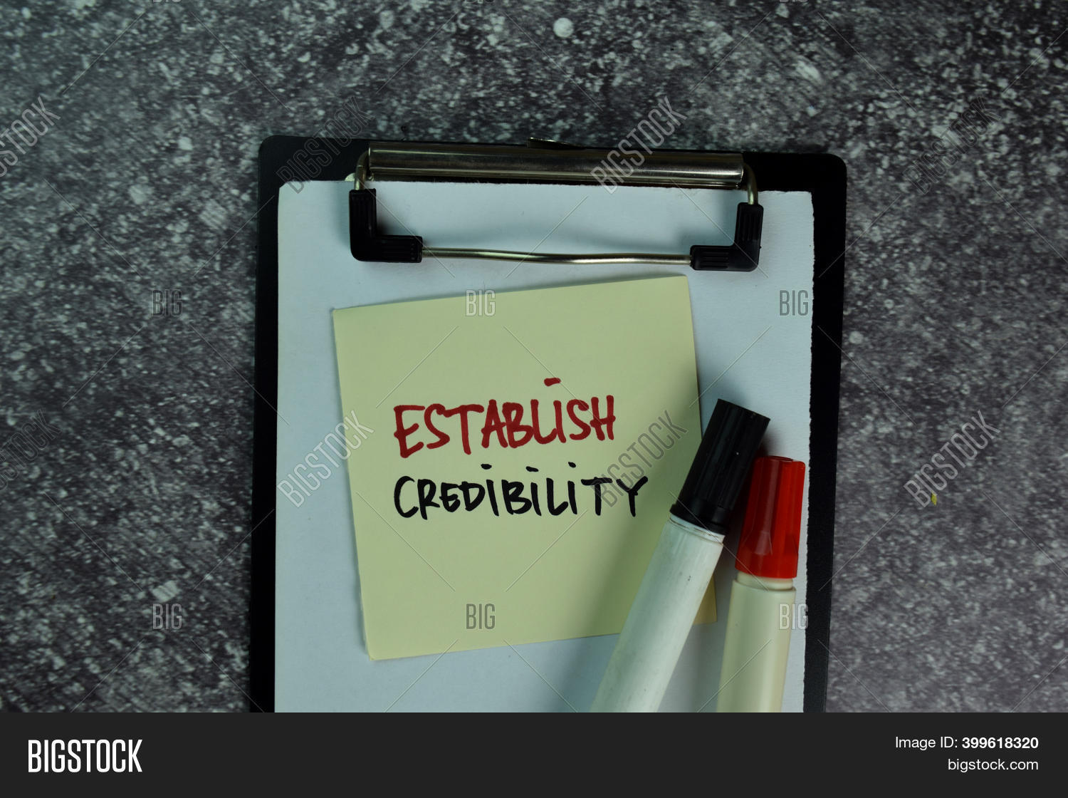 Establish Credibility Image & Photo (Free Trial) | Bigstock