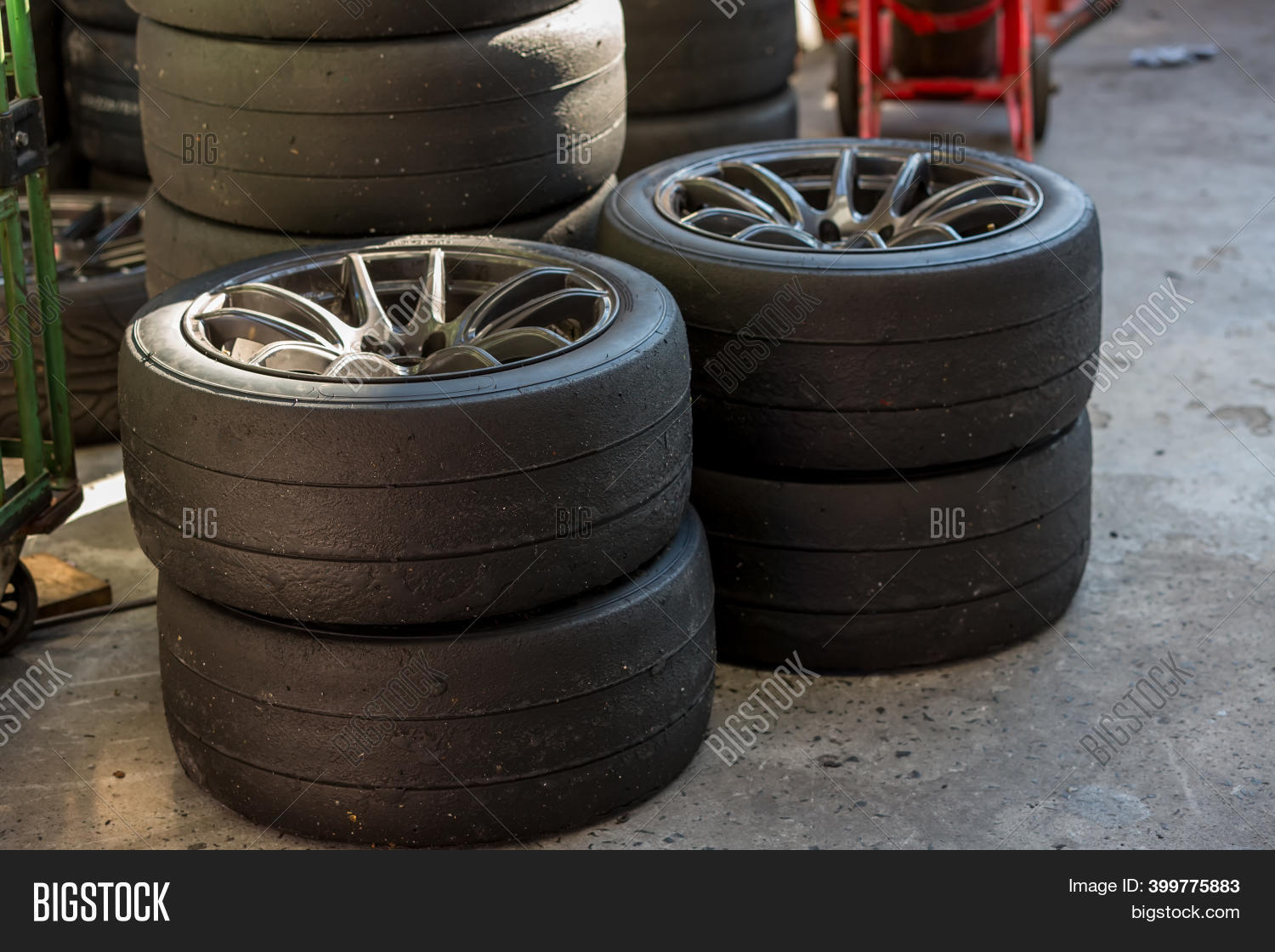 Group New Tires Race Image & Photo (Free Trial) | Bigstock