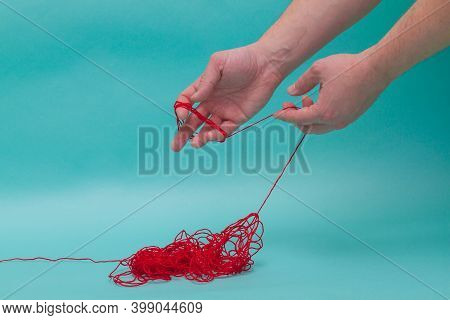 Unravel Tangle Threads Image & Photo (Free Trial) | Bigstock
