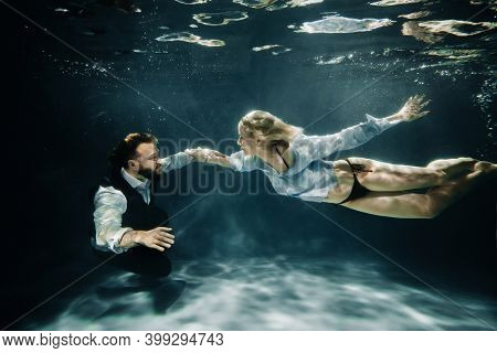 Woman Diving Into Water Images, Illustrations & Vectors (Free) - Bigstock